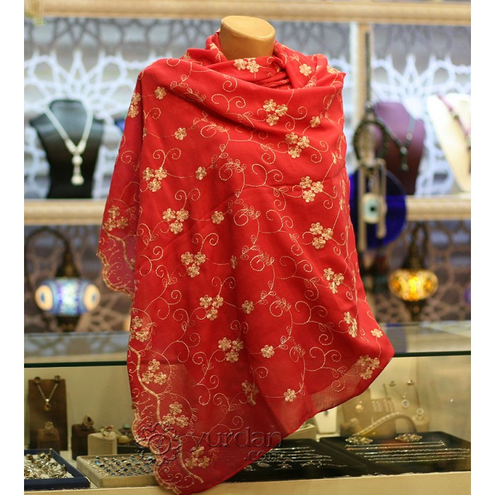 Turkish Embroidered Shawl