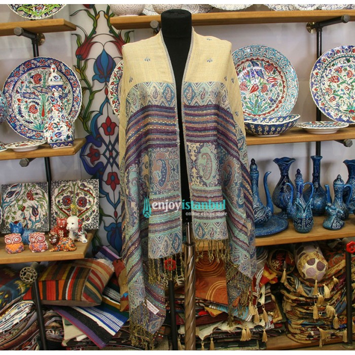 Turkish Shawl - Reversible Double Face