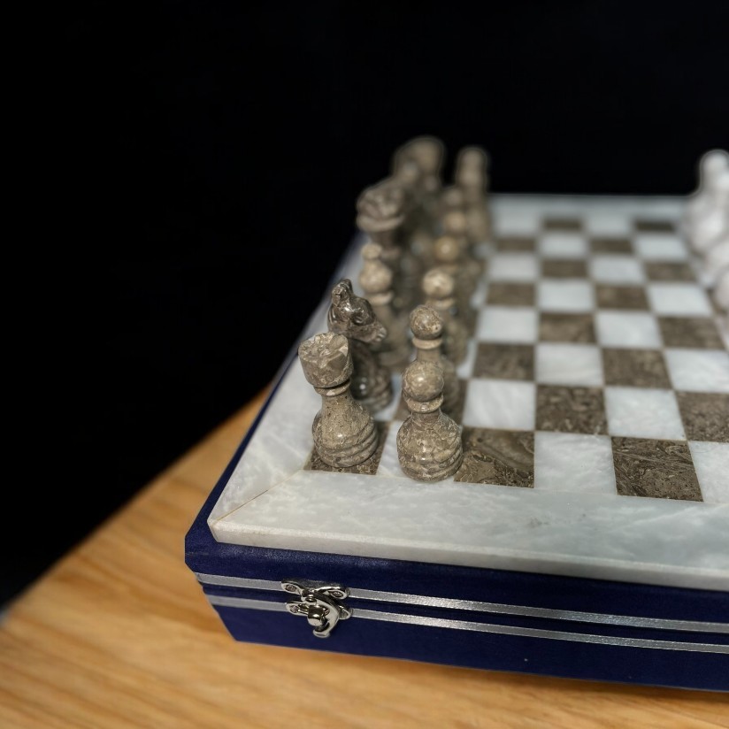 Handmade Luxurious Chess Set 30x30 - Premium Craftsmanship for Chess ...