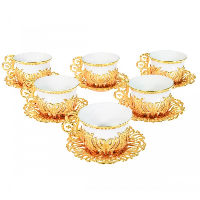 Luxury Gold Color Coffee Set